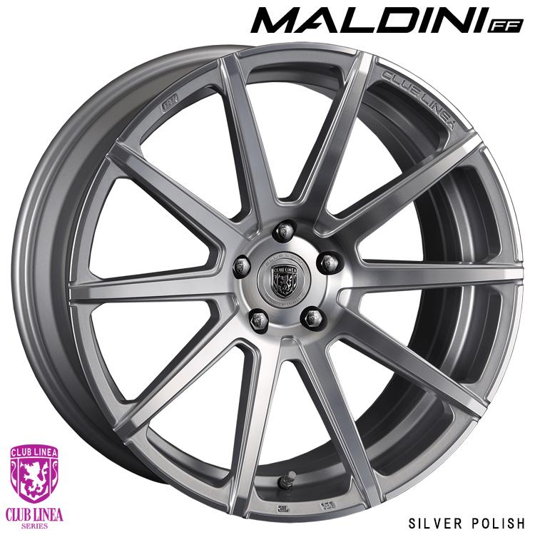 送料無料 クラブリネア MALDINI FF (SLP) 8J-19 +43 5H-114.3 (19インチ) 5H114.3 8J+43【1 ...