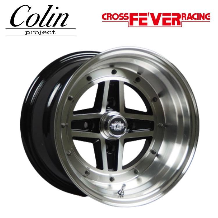 COLIN PROJECT 送料無料 コーリンプロジェクト CROSS FEAVER 9J-14 -24 4H-114.3 (14インチ) 4H114.3 9J-24【2本セット 新品 ...