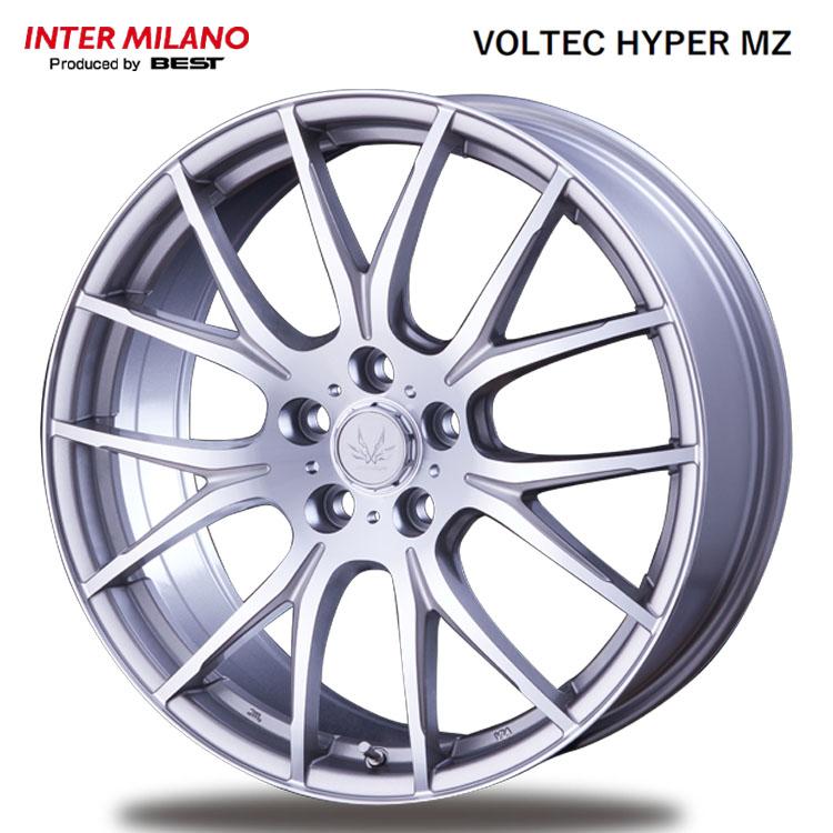 INTER MILANO 送料無料 インターミラノ VOLTEC HYPER MZ 9J-22 +38 5H-114.3 (22インチ) 5H114.3 9J+38【1本単品 新品】 : カー ...