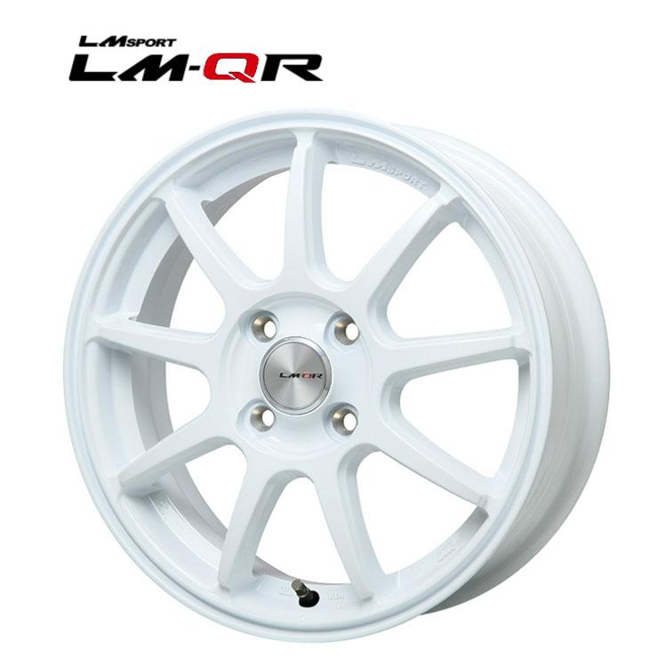 LEHRMEISTER 送料無料 レアマイスター Lehrmeister LM SPORT LM-QR 5J-16 +45 4H-100 (16インチ) 4H100 5J+45【4本セット ...