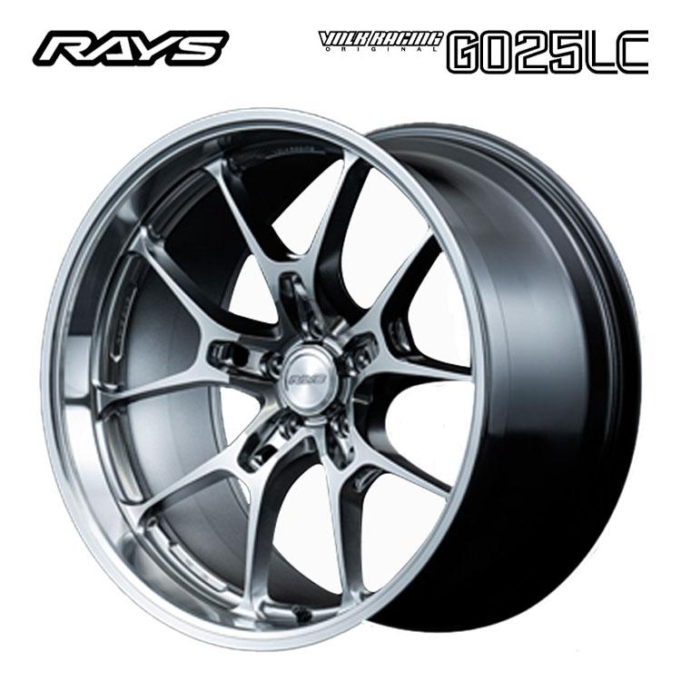 RAYS 送料無料 レイズ RAYS VOLK RACING G025LC (HI) 9.5J-20 +35 5H-112 (20インチ) 5H112 9.5J+35【2本セット 新品 ...