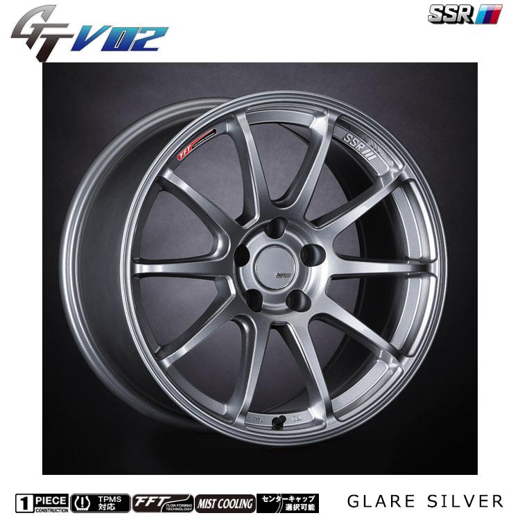 SSR 送料無料 GTV 02 7J-17 +42 5H-114.3 (17インチ) 5H114.3 7J+42【2本セット 新品】 : カーライフサポートジャパン二号店 - 通販 ...