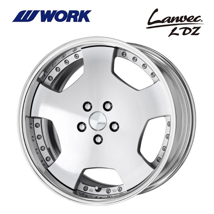 WORK 送料無料 ワーク LANVEC LDZ FULL REVERSE DEEP RIM Odisk 10J-19 +85〜2 5H-120 (19インチ) 5H120 10J+85〜2 ...