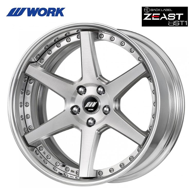 送料無料 ワーク BACK LABEL ZEAST BST1 ディープコンケイブ 9J-19 +23〜-26 5H-114.3 (19インチ ...