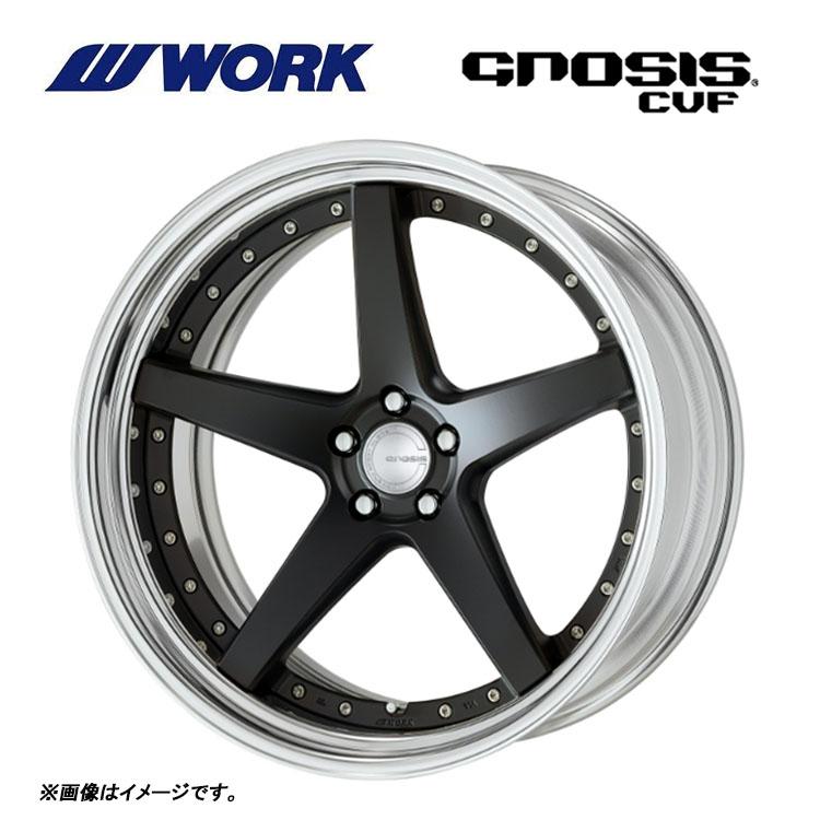 送料無料 ワーク GNOSIS CVF STEP RIM ディープコンケイブ DEEP RIM Wdisk 10J-21 +40〜−37 5H-100 (21インチ) 5H100 10J+40 ...