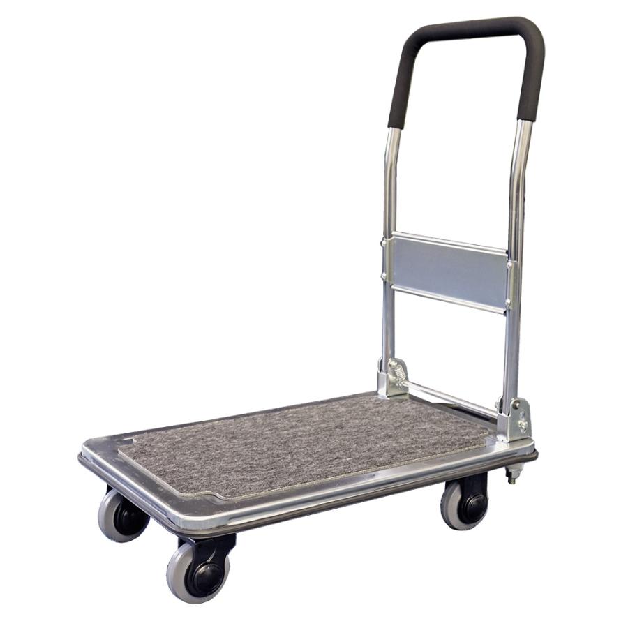 シシクSISIKUアドクライス 耐荷重300kg スチール台車 DSA-RP シシクアドクライス 折りたたみ 静音グレーゴム車輪 運搬車 ...