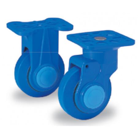 300kg 静音キャスター付ウレタン車輪 プラスチック台車 固定ハンドル 業務用 運搬車 屋内 手押し PLA300-UR カナツー : キャスター物流機器ストア - 通販 - Yahoo ...