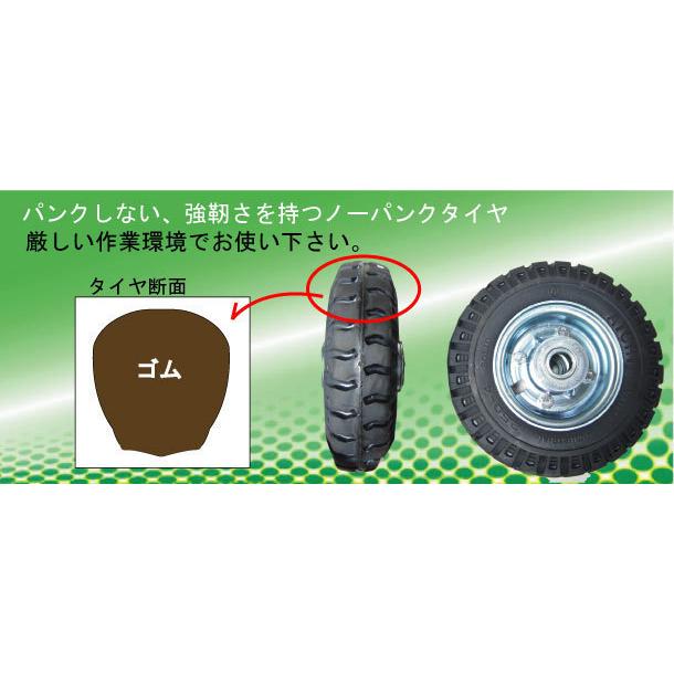 208mm ノーパンクタイヤ（ハブレスタイプ）ホワイト UT2.50-4WA-HL キャスター 中部産業 : キャスター物流機器ストア - 通販 - Yahoo!ショッピング