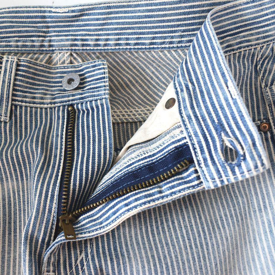 GDC Mサイズ 日本製 ダメージジーンズ デニム ジーディーシー × スティーム アンド スレッド ストライプ ストレート 本州送料無料 A196 : Cyber Space Outlet ...