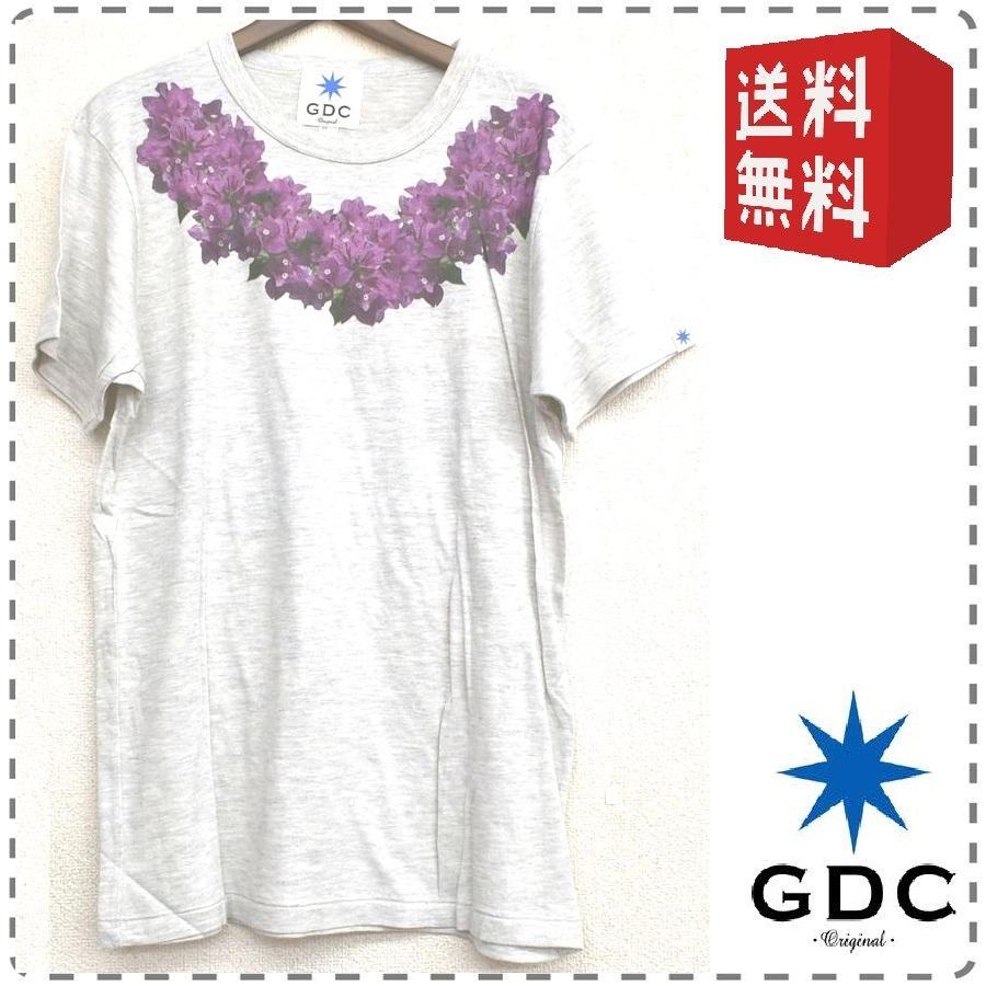 男女兼用 ユニセックス メンズLサイズ アイボリー GDC ジーディーシー 半袖プリントTシャツ ボタニカル ブーゲンビリア 全国送料無料 A633 : t26017-iv-l-a633 ...