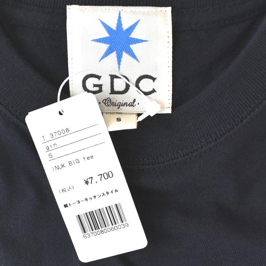 GDC ジーディーシー 半袖ビッグTシャツ Inuk 黒 丸首 ユニセックス 男女兼用 綿100% コットン メンズSサイズ 送料無料 A463 : Cyber Space Outlet ...