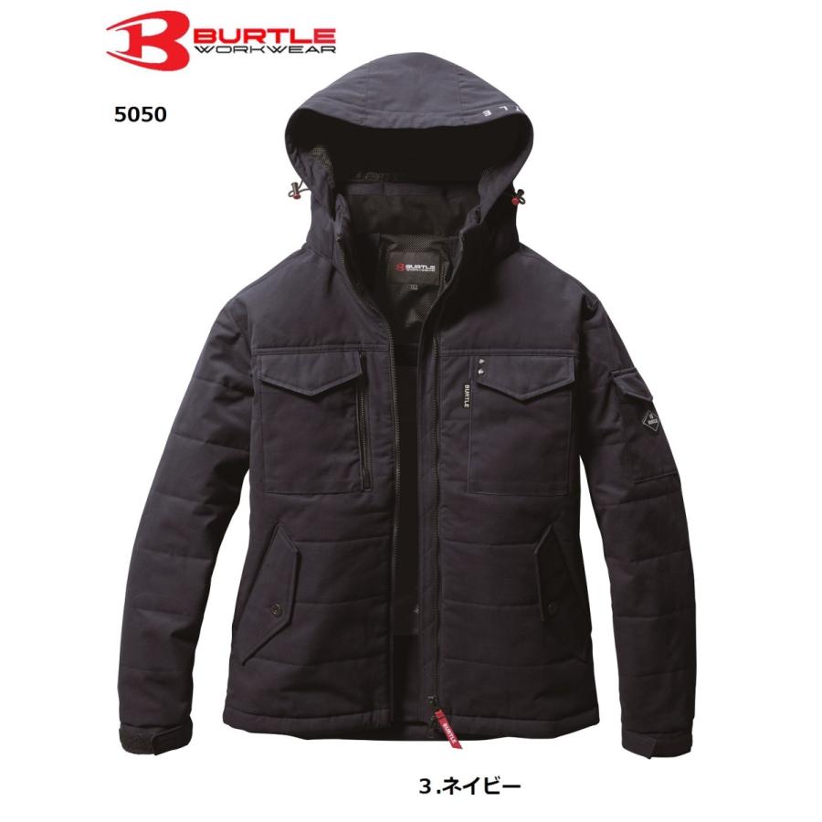 BURTLE バートル 5050 防寒 ジャケット 撥水 防水 防風 耐久性 フルハーネス ユニセックス 送料無料 : cotton club - 通販 - Yahoo!ショッピング