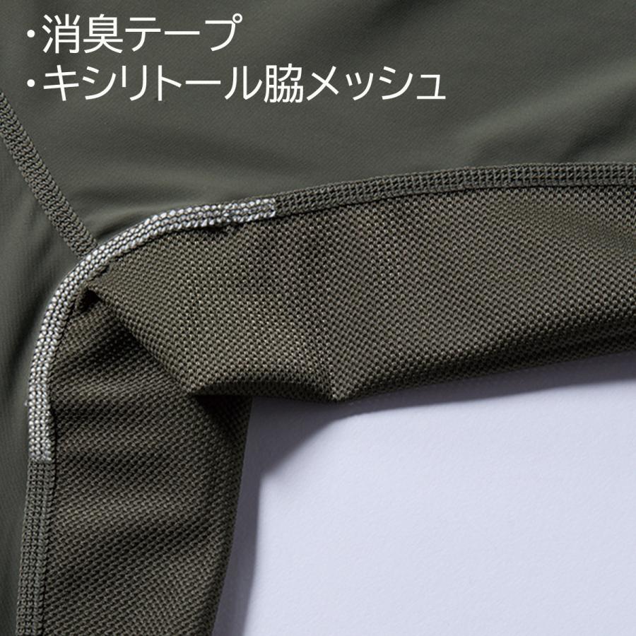 BURTLE 2025 バートル 4097 アイスフィテッド 長袖 Tシャツ コンプレッション ストレッチ 冷感 吸汗速乾 消臭テープ UVカット 通気メッシュ ナイロン 送料無料 ...