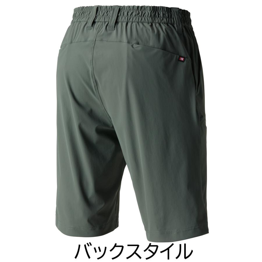 BURTLE バートル 4100 ショート パンツ ストレッチ 吸汗速乾 消臭 UVカット 接触冷感 ユニセックス 作業 ズボン ワーク ナイロン ポリウレタン ハーフ 送料無料 ...