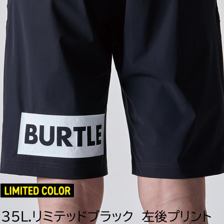 BURTLE バートル 4100 ショート パンツ ストレッチ 吸汗速乾 消臭 UVカット 接触冷感 ユニセックス 作業 ズボン ワーク ナイロン ポリウレタン ハーフ 送料無料 ...