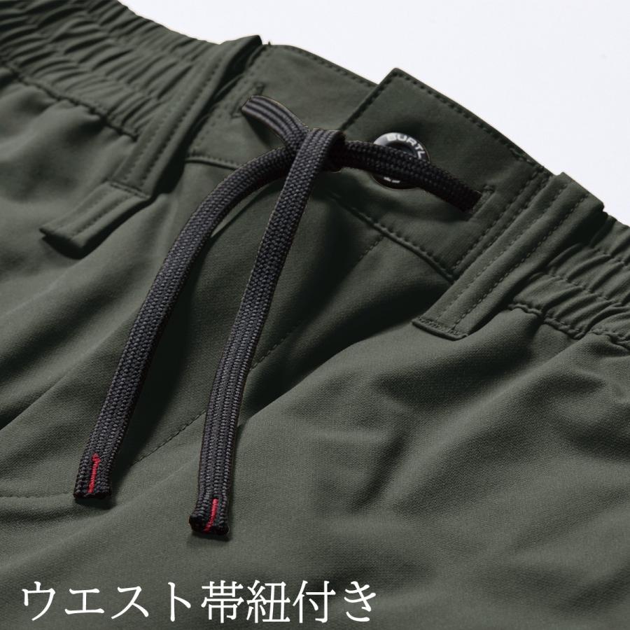 BURTLE バートル 483 エアーテック パンツ クレイジーストレッチ 作業 ワーク ストレッチ スリム 吸汗速乾 ポリエステル ユニセックス ウエストゴム 送料無料 : cotton ...
