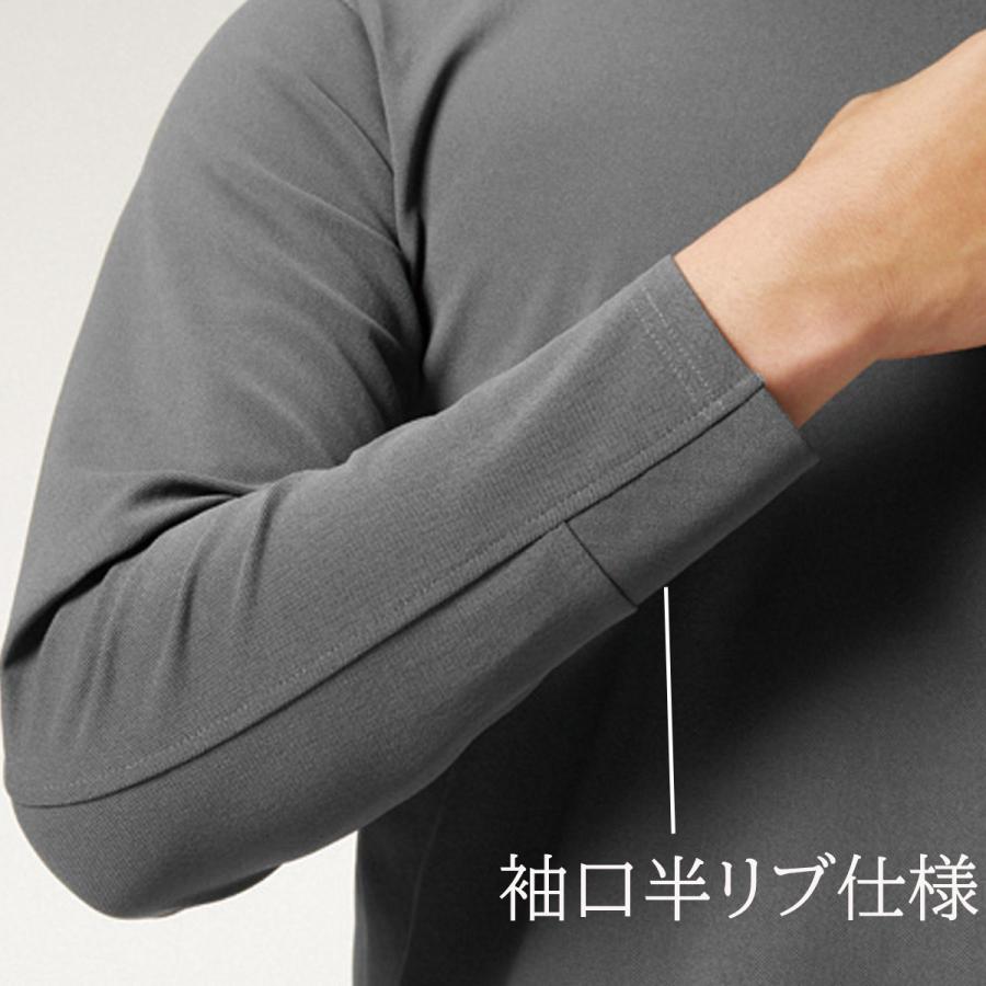 BURTLE バートル 長袖 モックネック クルーネック Tシャツ 655 ストレッチ 吸汗速乾 デオドランド 消臭 オールシーズン ドライ カノコ ポリエステル 送料無料 : cotton ...