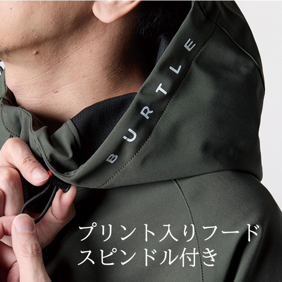BURTLE バートル 821 フーディ ジャケット パーカー クレイジー ストレッチ 保温 撥水 防風 DELTA DRY ユニセックス ワーク 送料無料 : cotton club ...