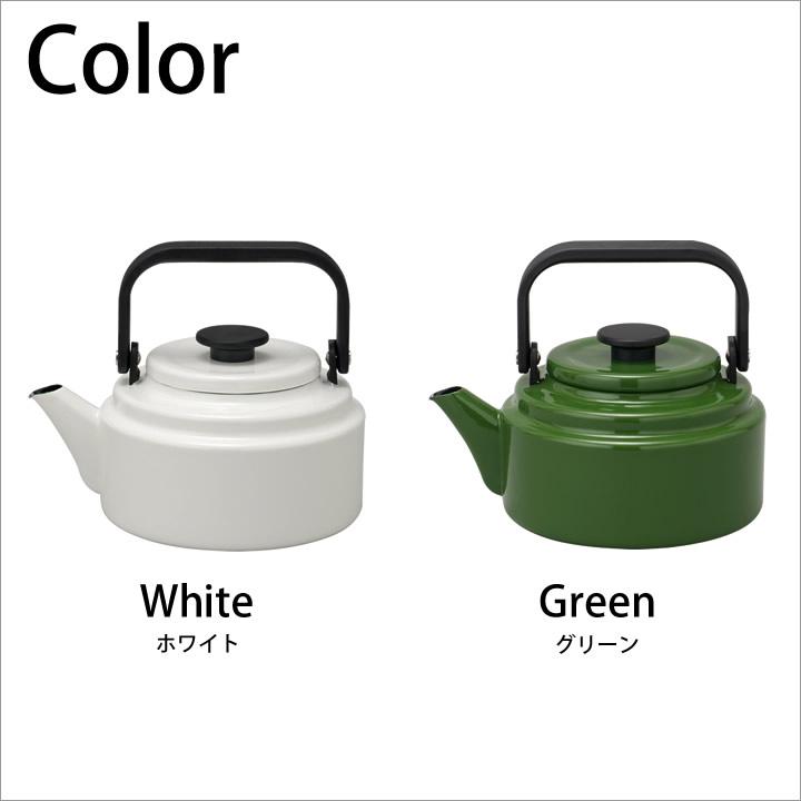 野田琺瑯 ホーロー ケトル アムケトル AM-20K やかん ih対応 おしゃれ 琺瑯 直火 2L 日本製 かわいい 2リットル ガスコンロ レトロ クッチーナ : キッチン雑貨&インテリア ...