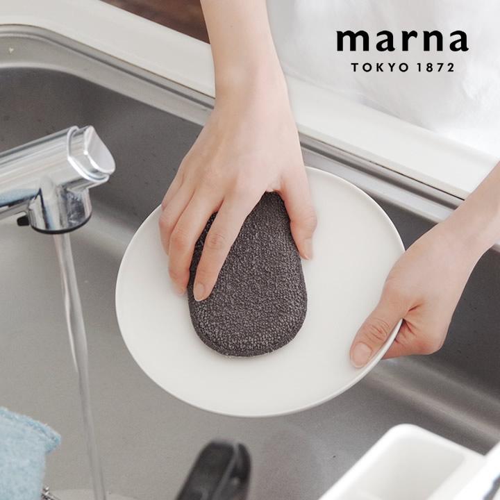 marna スポンジ キッチン これは使える！食器洗いスポンジ マーナ コップ 洗い 食器洗い 水筒 アクリル 台所 ポリウレタン メール便OK クッチーナ : キッチン雑貨&インテリア ...
