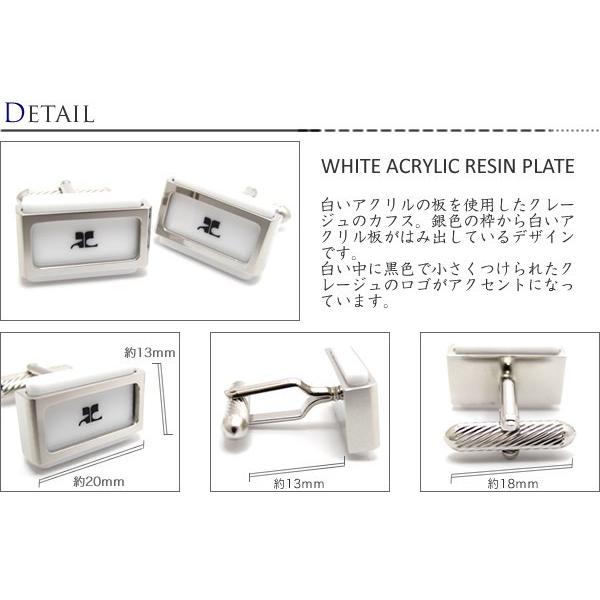 courreges ブランド アクセサリー クレージュ ホワイトアクリル courreges ブランド アクセサリー クレージュ ホワイトアクリル