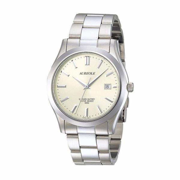 AUREOLE SW-409M-3 オレオール ドレス クオーツ QUARTZ メンズ 腕時計 : クオレ - 通販 - Yahoo!ショッピング