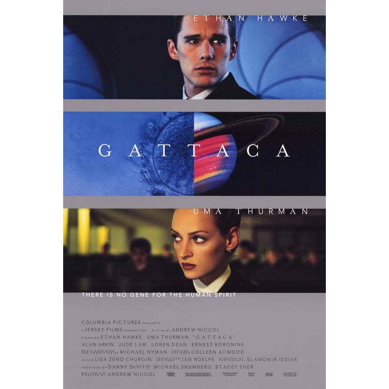 【大判】映画ポスター 海外版 ガタカ (68.5 cm x 101.5 cm) MPS-AH3015 : CURACION - 通販 - Yahoo!ショッピング