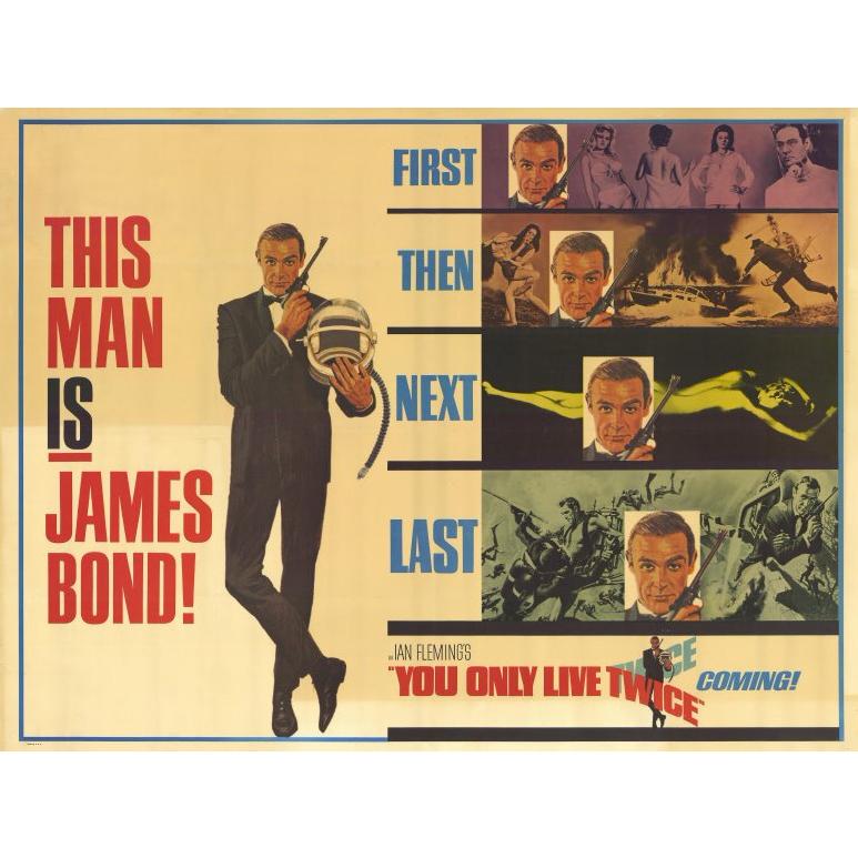 映画ポスター 海外版 007は二度死ぬ (28 cm x 43 cm) MPS-CF6069 : CURACION - 通販 - Yahoo!ショッピング