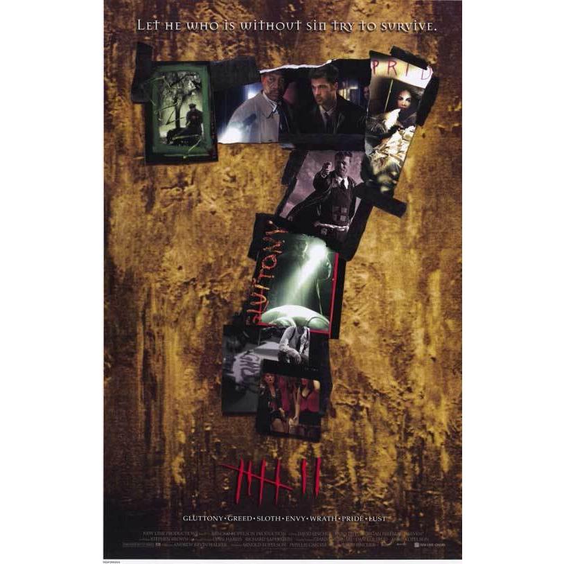 映画ポスター 海外版 セブン (28 cm x 43 cm) MPS-IE5283 : CURACION - 通販 - Yahoo!ショッピング