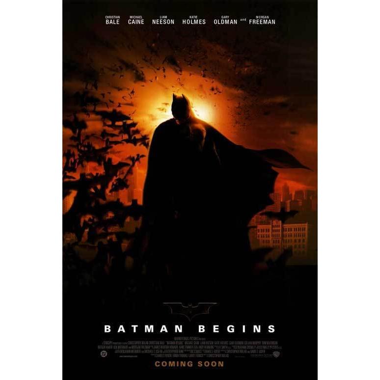 映画ポスター 海外版 バットマン ビギンズ (28 cm x 43 cm) MPS-IF2235 : mps-if2235 ...