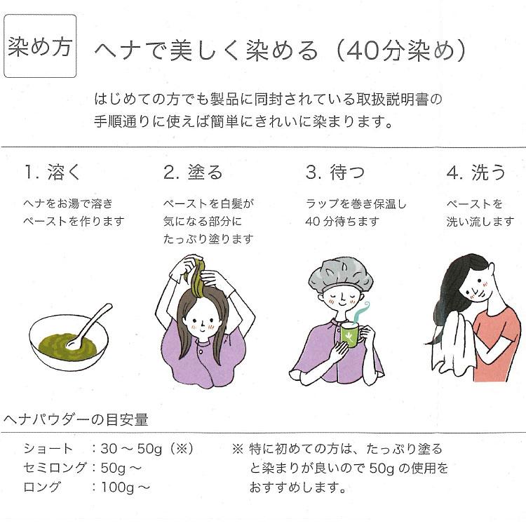 naiad（ナイアード） [おまけ付] ヘナ ＋木藍 黒 400g NO.5 自然原料