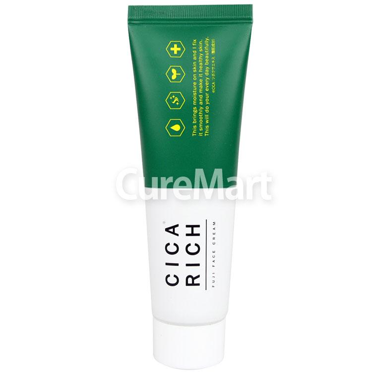 CICA RICH フェイスクリーム 50g 6本セット FUJI CICARICH シカクリーム ツボクサエキス エイジングケア 保湿 富士 フジ シカリッチ クリーム 韓国 : キュ ...