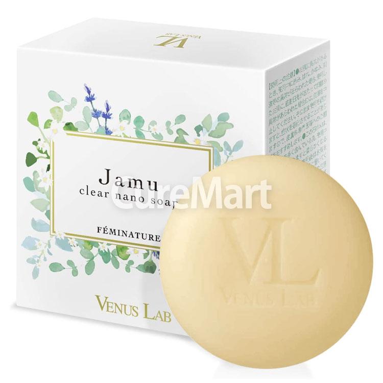 Venus Lab 《在庫限り》フェミナチュール ジャムウ クリアナノソープ 100g フローラルムスクの香り 日本製 メール便送料無料 石けん せっけん デリケート 洗浄 ニオイ : キュ ...