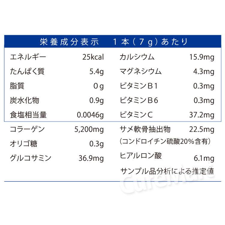 ピーエス Wコラーゲン 210g(7g×30本) 日本製 ダブルコラーゲン 高分子コラーゲン ペプチド パウダー 粉末 豚皮 ヒアルロン酸 グルコサミン コンドロイチン : キュアマート ...
