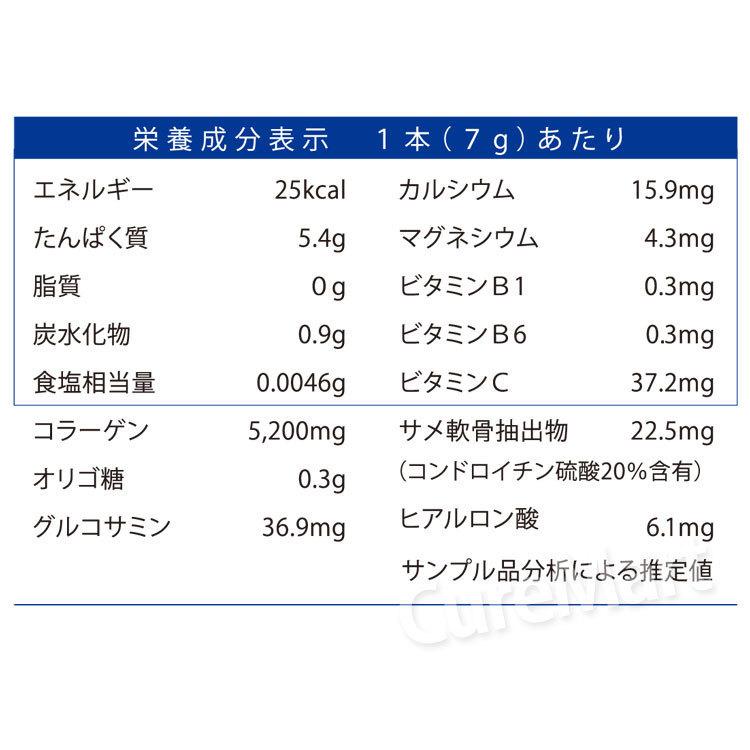 ピーエス Wコラーゲン 210g(7g×30本) 2箱セット 日本製 ダブルコラーゲン 高分子コラーゲン ペプチド パウダー 粉末 豚皮 グルコサミン コンドロイチン : キュアマート ...