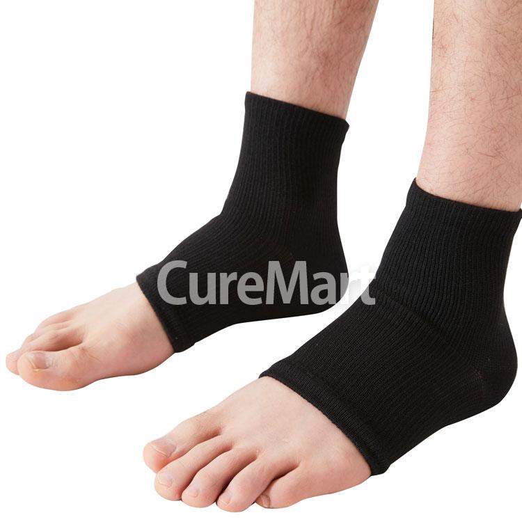 SUNAYAMA かかと 美容サポーター 男性用 ブラック 23-27cm 9290 Carelance forMEN SUNAYAMA ...