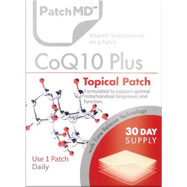 貼るサプリメント Patch MD コエンザイムQ10 PLUS(CoQ10 Plus) 30パッチ入り（30日分）老化防止 : エスプリネット Yahoo!店 - 通販 - Yahoo!ショッピング