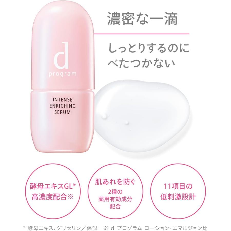 d program 資生堂 dプログラム 薬用 濃密美容液 インテンスエンリッチングセラム（レフィル）45ml : Current Style ヤフー店 - 通販 - Yahoo!ショッピング