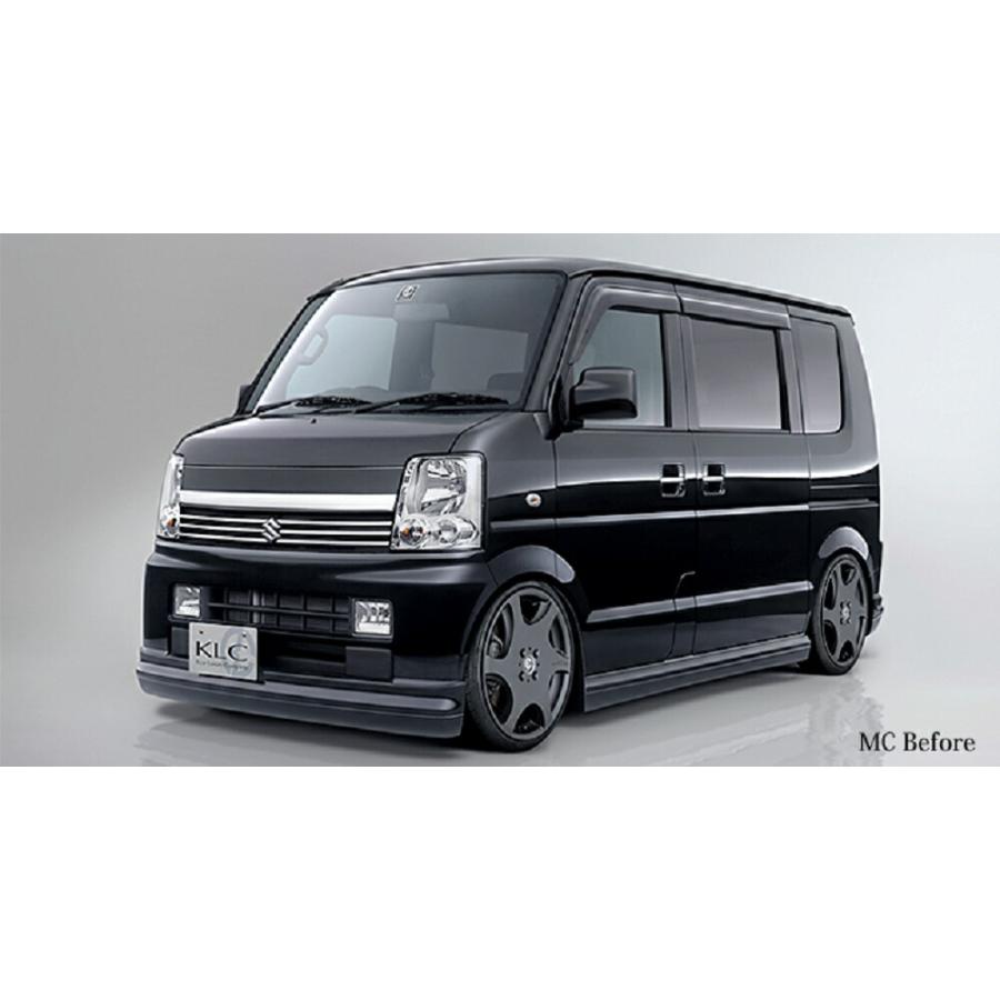 ケイエルシー エブリィ エブリー エヴリィ DA64W MC前 フロントハーフスポイラー FRP製 未塗装 KLC Premium ...