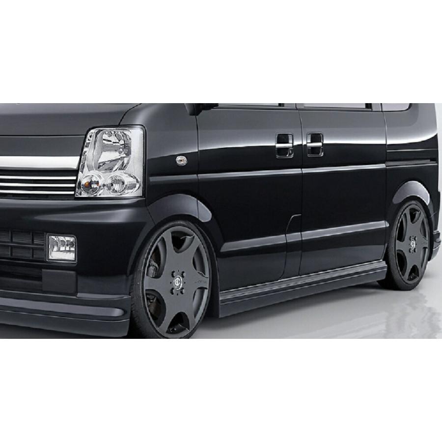 KLC ケイエルシー エブリィ エブリー エヴリィ DA64W MC前 サイドステップ FRP製 未塗装 Premium ...