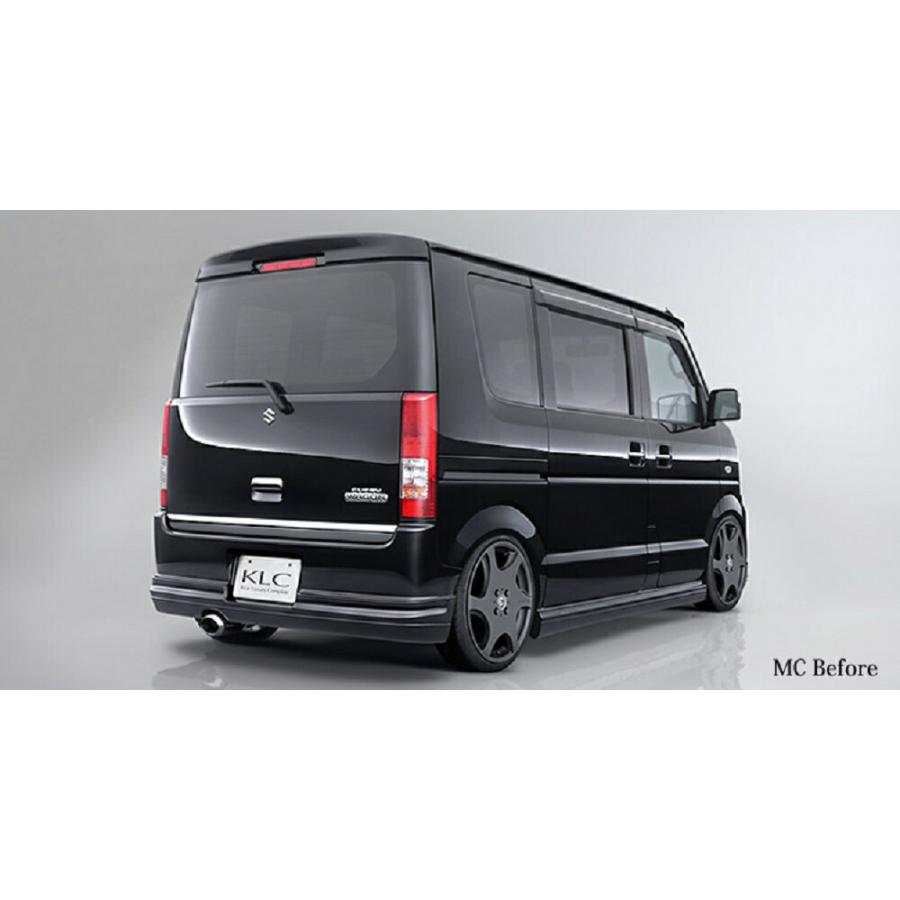 ケイエルシー エブリィ エブリー エヴリィ DA64W MC前 リアハーフスポイラー FRP製 未塗装 KLC Premium ...