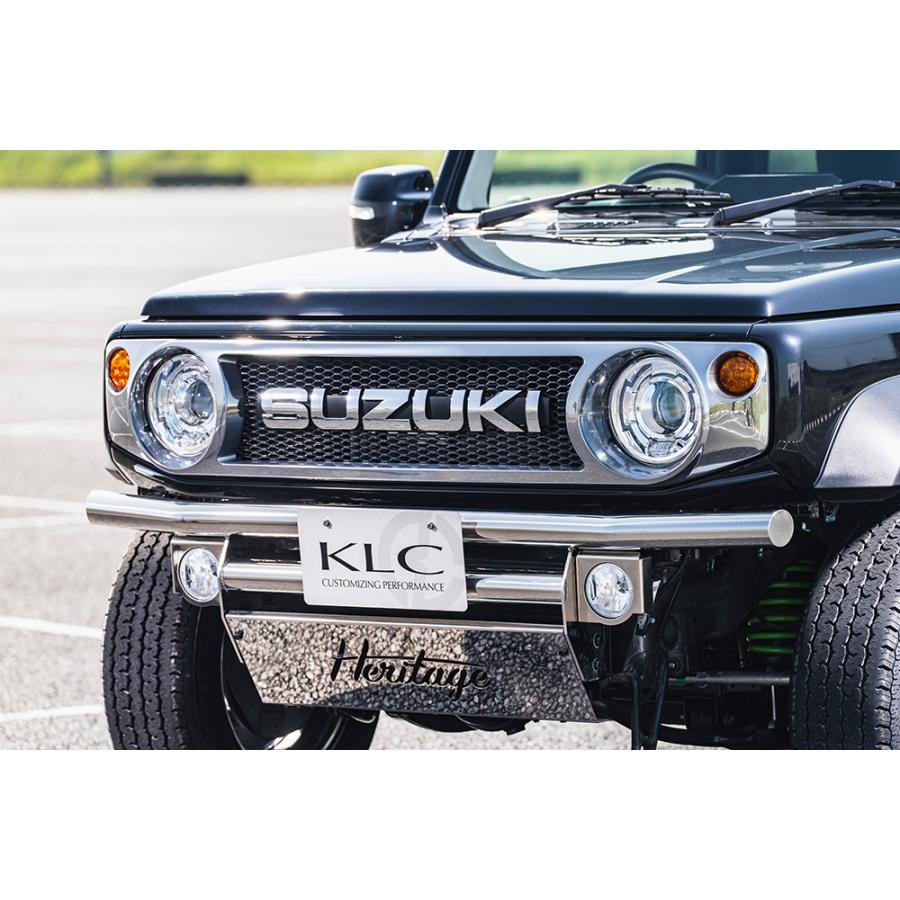 KLC ケイエルシー ジムニー ジムニーシエラ JB64W JB74W JC74W ＃フェイスグリル ＃フォーティー ABS製(メッキ調) Heritage ヘリテージ : 掘り出し物ゲット ...