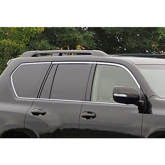 エルフォード ランドクルーザー プラド ランクルプラド 150系 後期 3Dウィンドウトリムキット ステンレス Elford : 掘り出し物ゲット 2号店 - 通販 - Yahoo!ショッピング