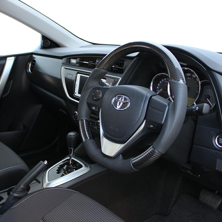 レアル オーリス 180系 ステアリング E160-BKC-BK REAL オリジナルシリーズ : 掘り出し物ゲット 2号店 - 通販 - Yahoo!ショッピング