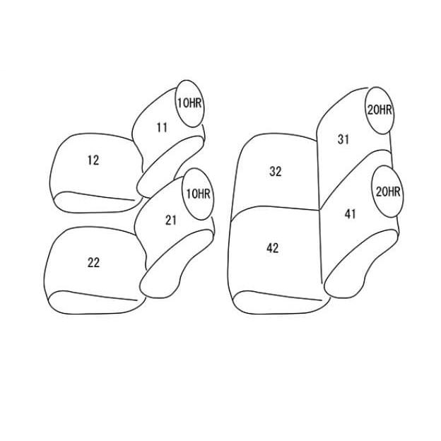 ジムニー シートカバー JA22W クラッツィオ ヴィンテージ VINTAGE ES-0619 シート 内装 : 掘り出し物ゲット 2号店 - 通販 - Yahoo!ショッピング