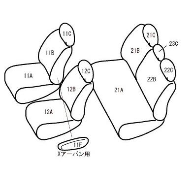 Bellezza ベレッツァ シートカバー アクア NHP10 カジュアル T013 シート 内装 : 掘り出し物ゲット 2号店 - 通販 - Yahoo!ショッピング