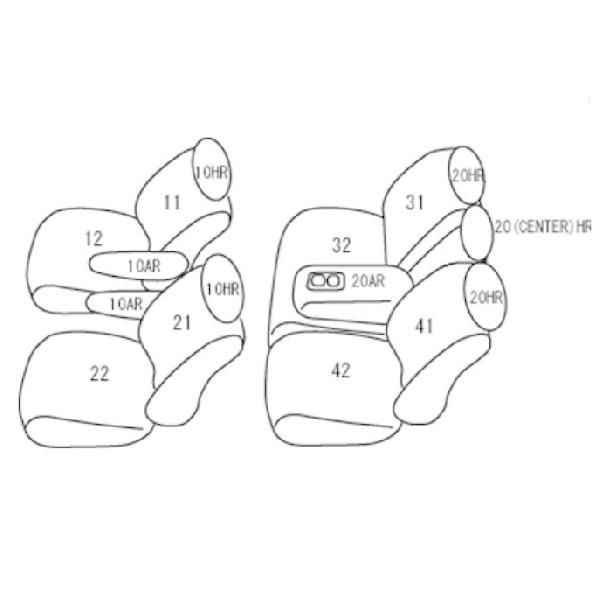 Clazzio クラッツィオ シートカバー CR-V RE3 RE4 D.D EH-0391 シート 内装 : 掘り出し物ゲット 2号店 - 通販 - Yahoo!ショッピング