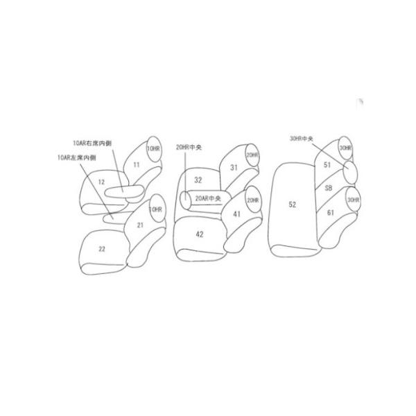 クラッツィオ シートカバー オデッセイ RC1 RC2 ライン L EH-2510 シート 内装 : 掘り出し物ゲット 2号店 - 通販 ...