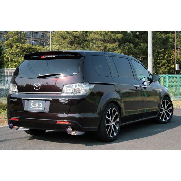 ガナドール MPV DBA-LY3P マフラー テール部のみチタニウム製 VRE-026BL4 GANADOR CONVERT Rouge EVO : 掘り出し物ゲット 2号店 - 通販 ...
