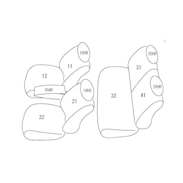 ウイングロード シートカバー Y12/NY12/JY12 クラッツィオ ダイヤ DIA EN-5270 シート 内装 : 掘り出し物ゲット 2号店 - 通販 - Yahoo!ショッピング